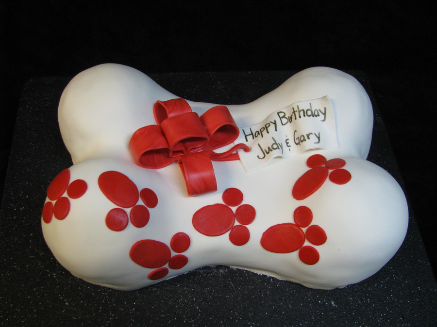 Dog Bone Birthday - CakeCentral.com