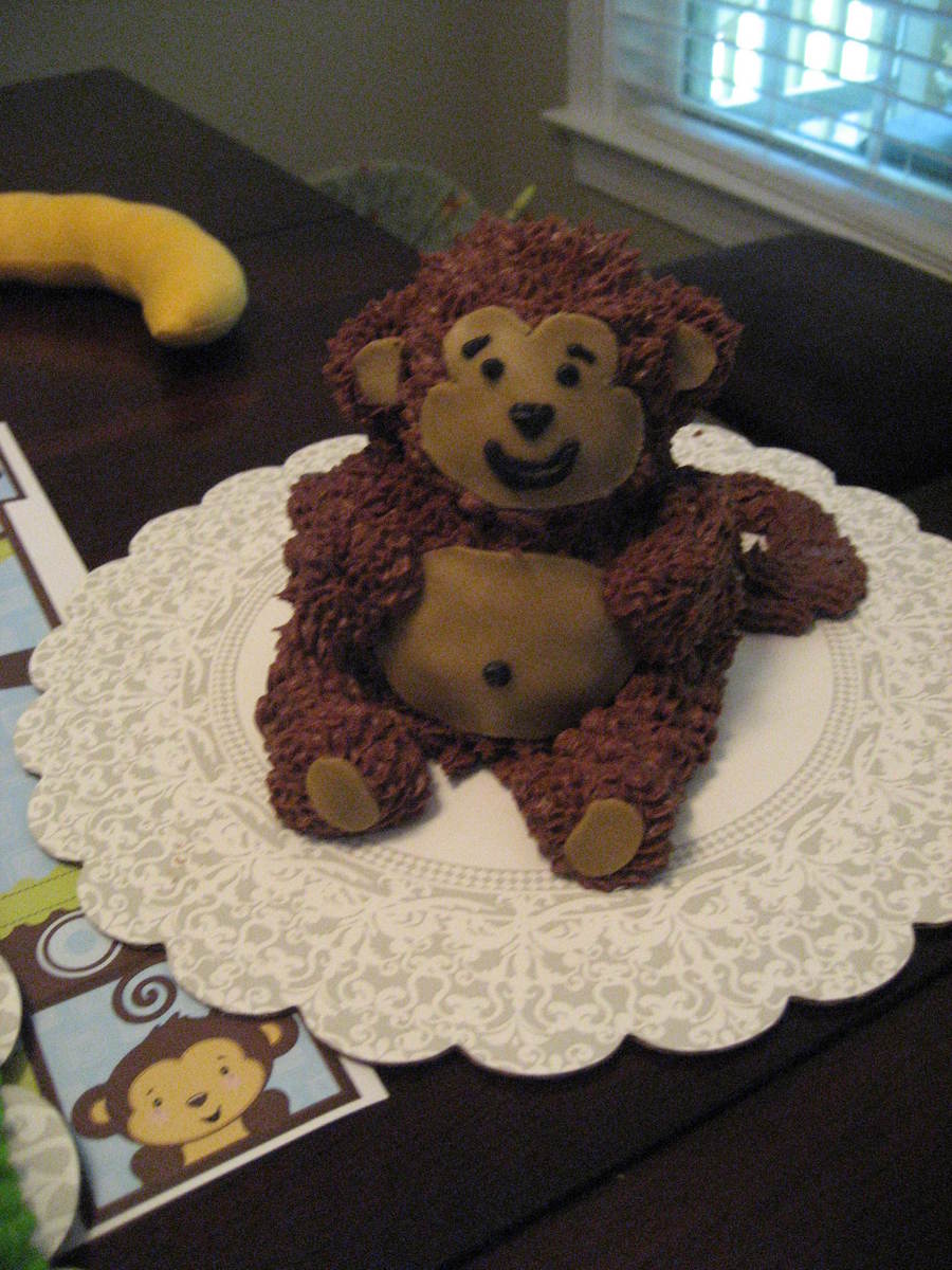 Monkey Smash Cake - CakeCentral.com