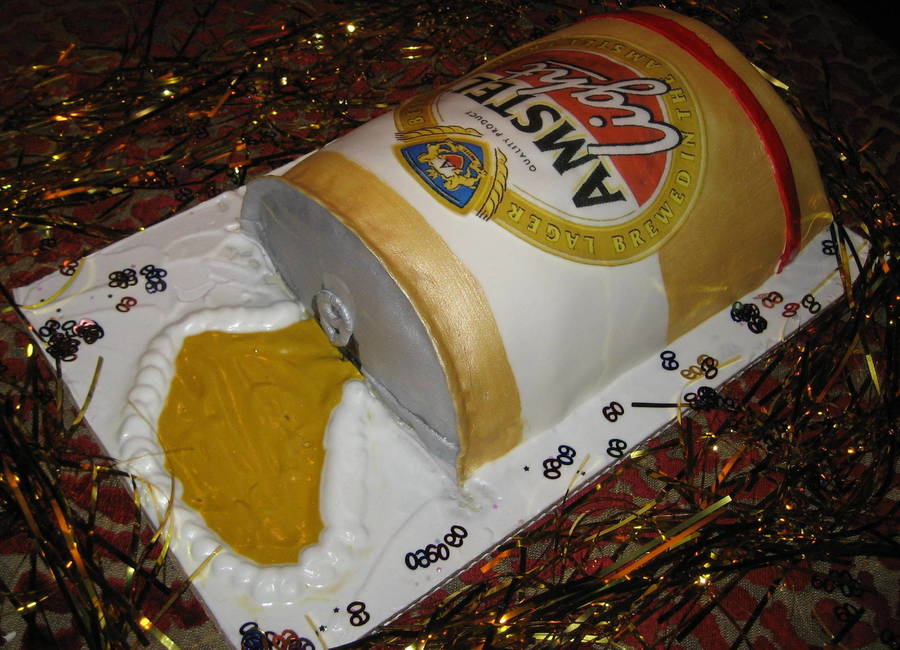 Amstel Light Cake - CakeCentral.com