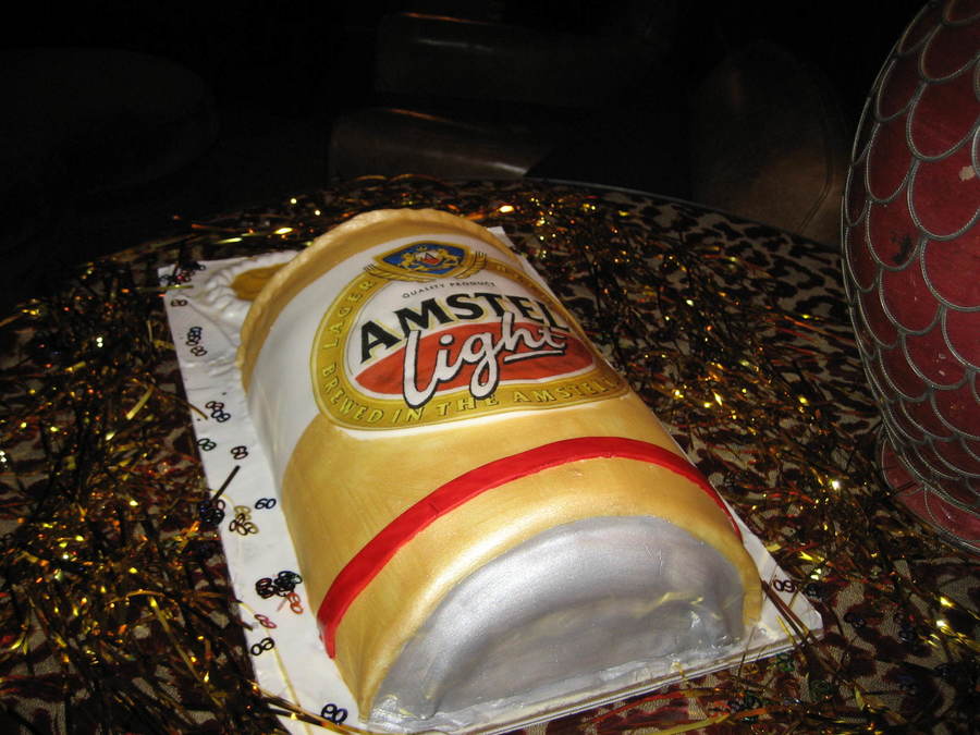Amstel Light Cake - CakeCentral.com