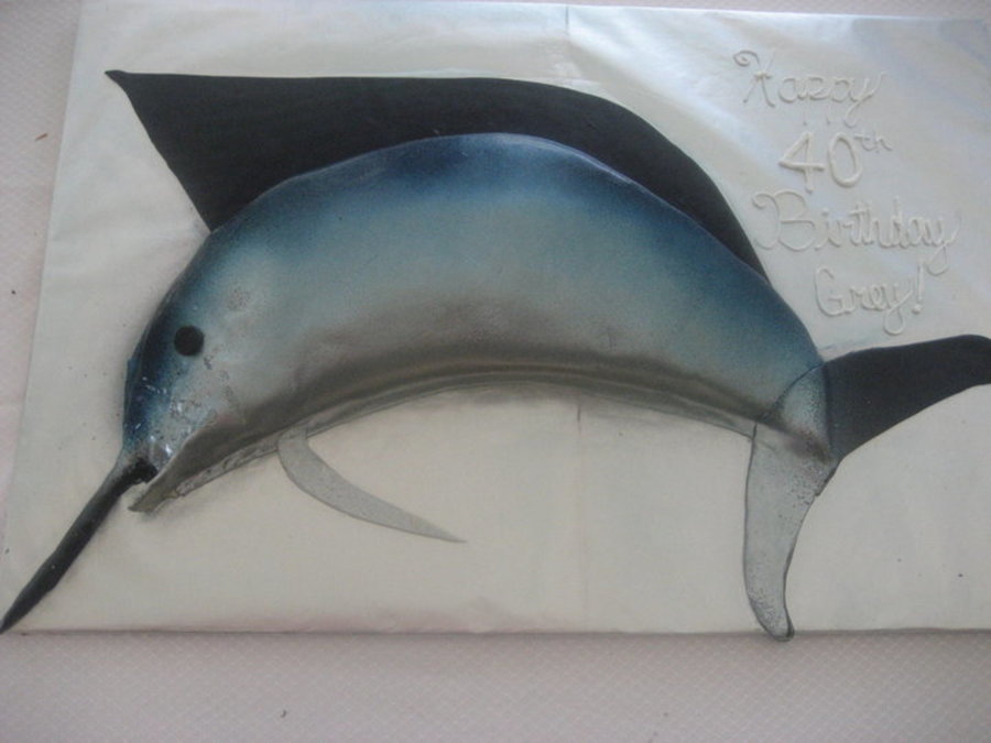 Blue Marlin - CakeCentral.com