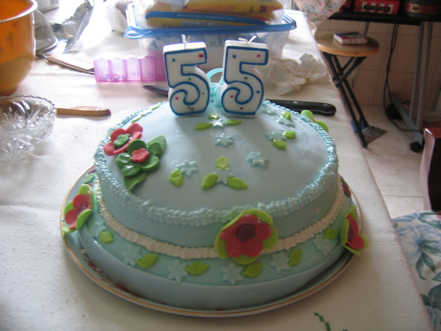 55Th Birthday - CakeCentral.com