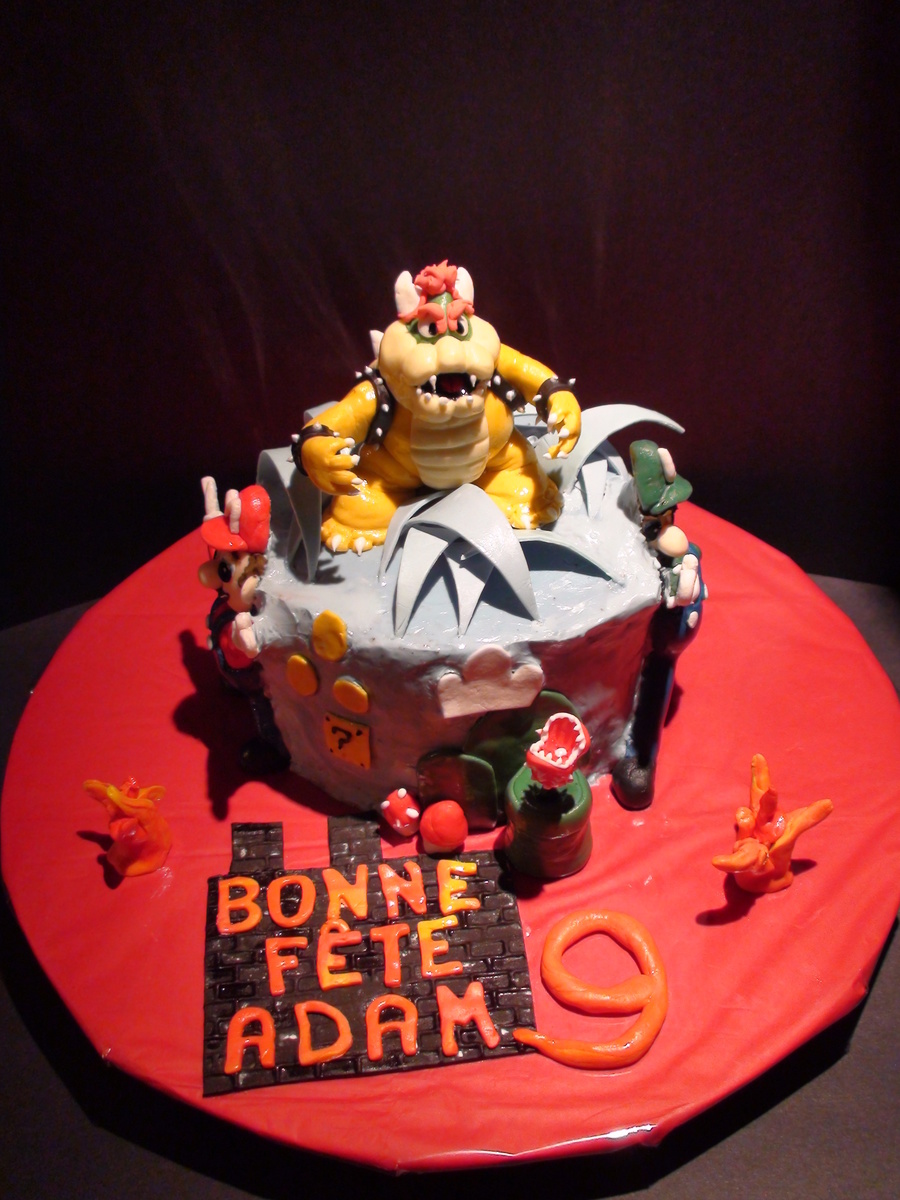 Bowser & Mario Bros - CakeCentral.com