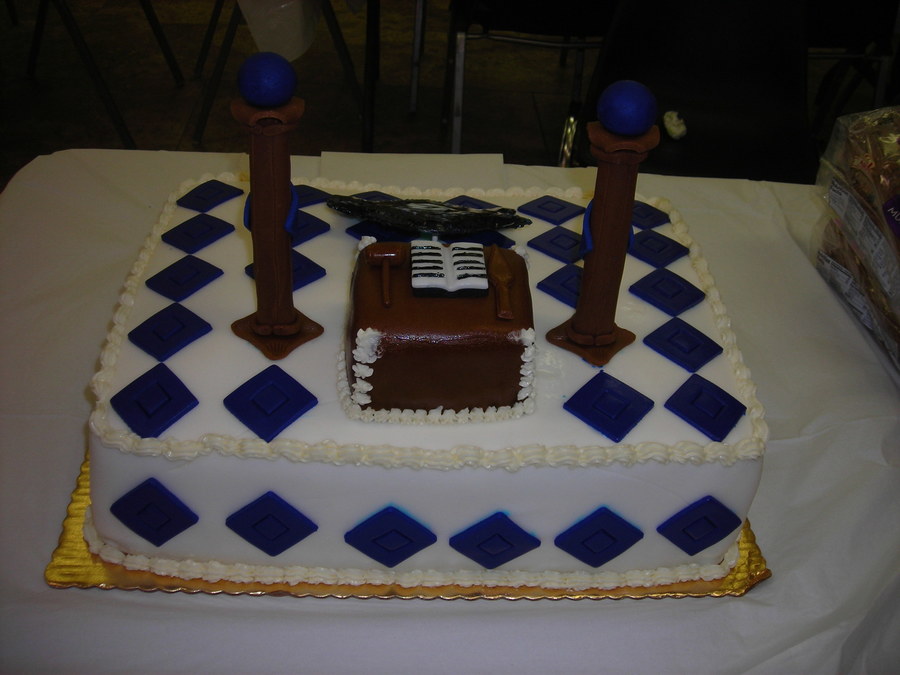 Masonic Cake - CakeCentral.com