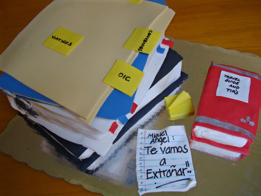 Folders And Stuff - CakeCentral.com