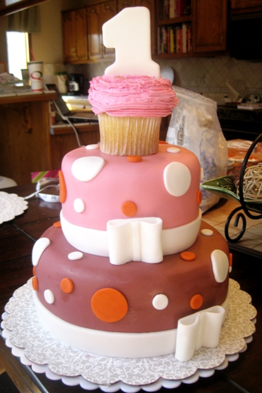 Girls First Birthday - CakeCentral.com