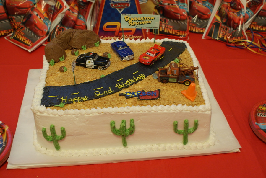 Disney Cars Cake - CakeCentral.com