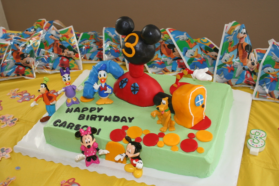 Mickey Mouse Clubhouse Cake - CakeCentral.com