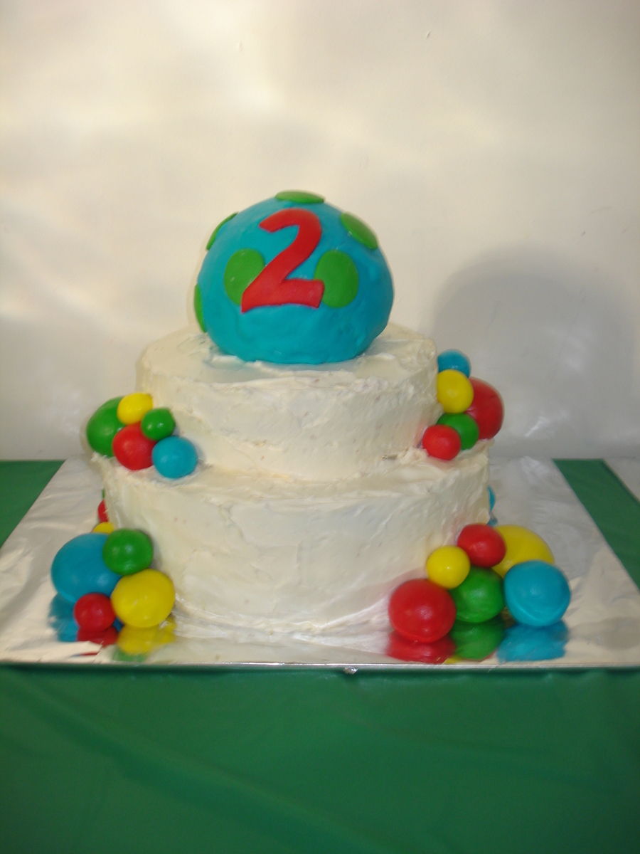 Bouncy Ball Cake - CakeCentral.com