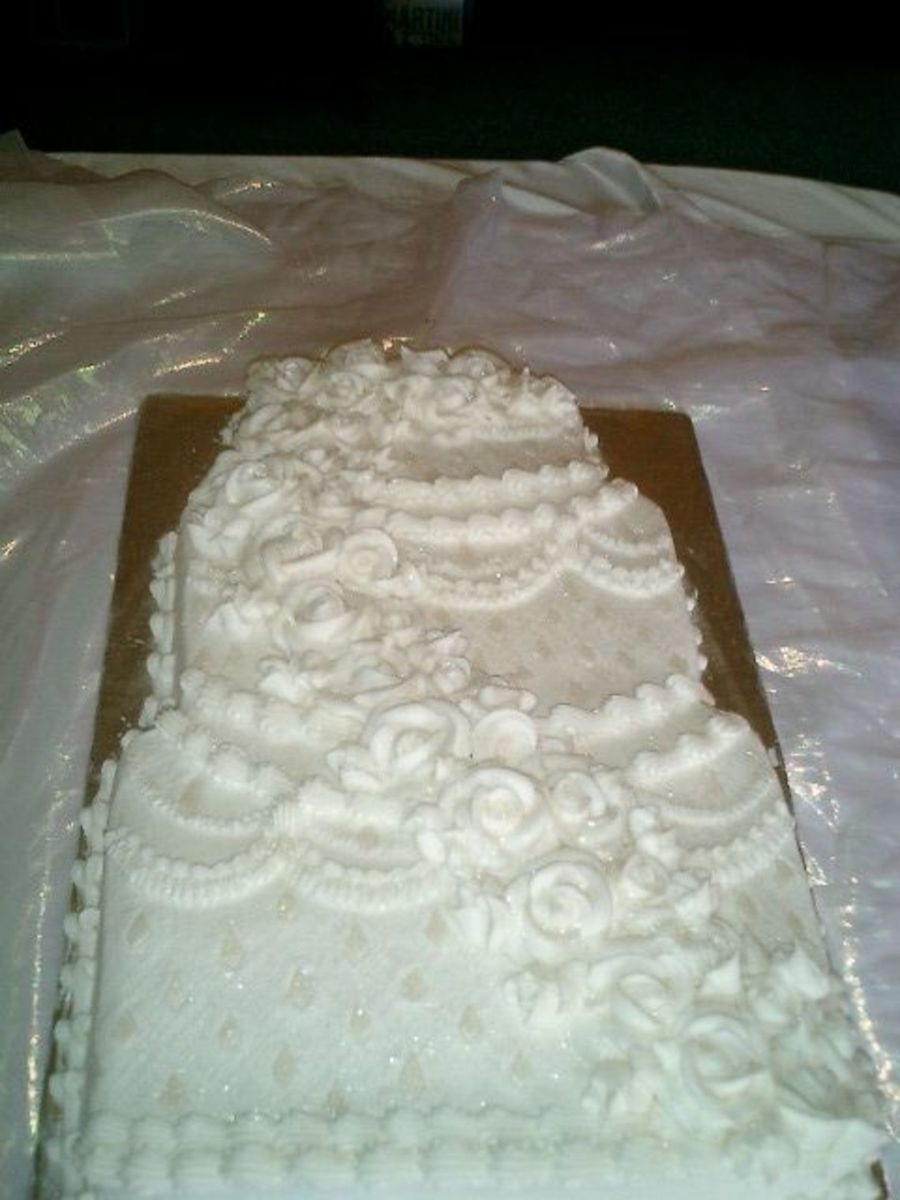 Sheet Cake Wedding - CakeCentral.com