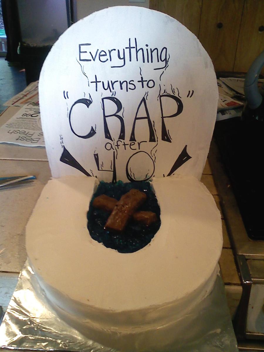 Toilet Cake - CakeCentral.com
