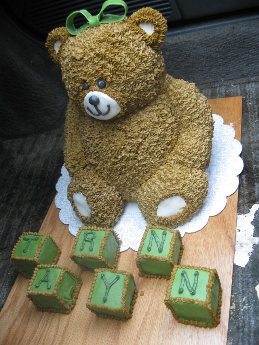 Teddy Bear Cake - CakeCentral.com