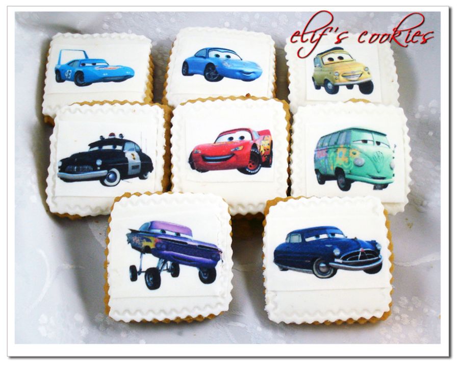 Disney Cars Cookie - CakeCentral.com