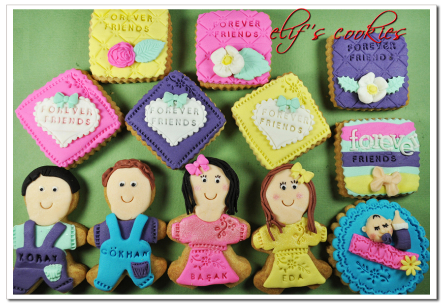 Forever Friends Cookies - CakeCentral.com