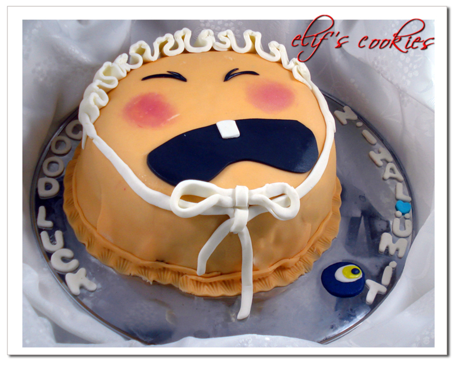 Crying Baby Cake For Baby Showers - CakeCentral.com
