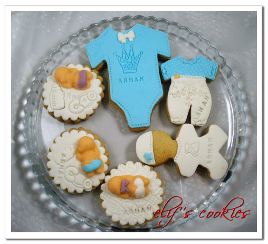 Welcome Baby Cookies - CakeCentral.com