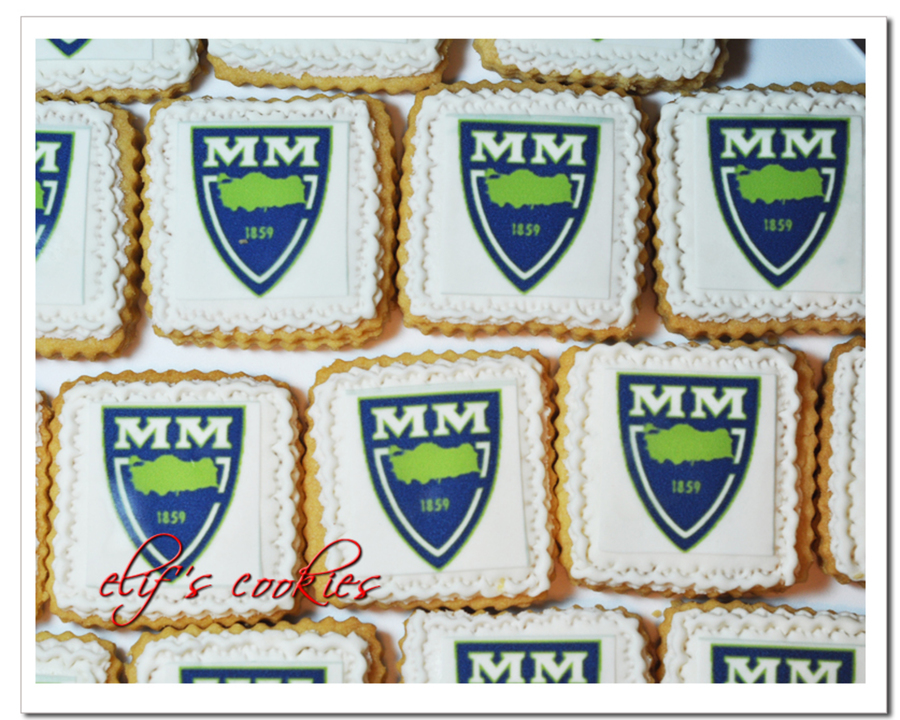 School Logo Cookies - CakeCentral.com