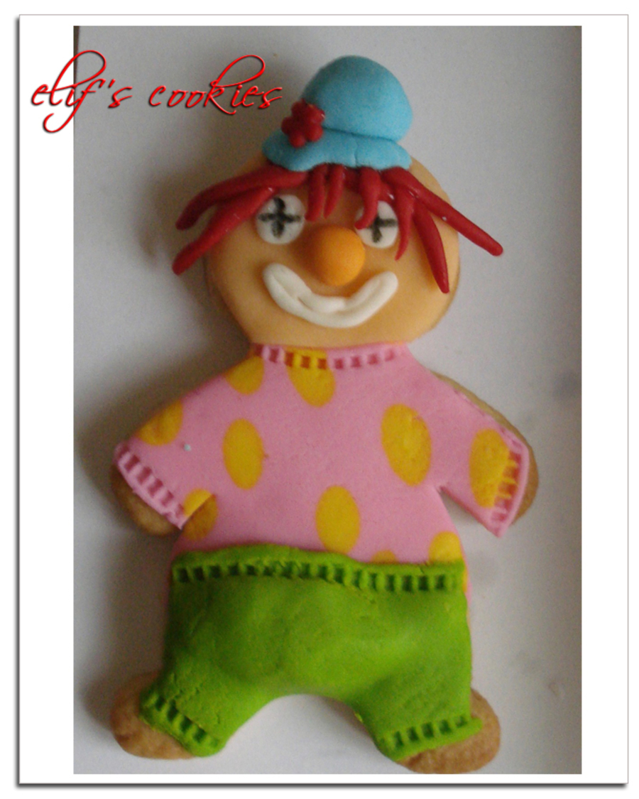 Clown Cookies - CakeCentral.com