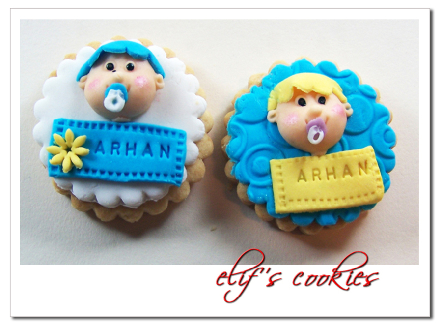 Welcome Baby Cookies - CakeCentral.com