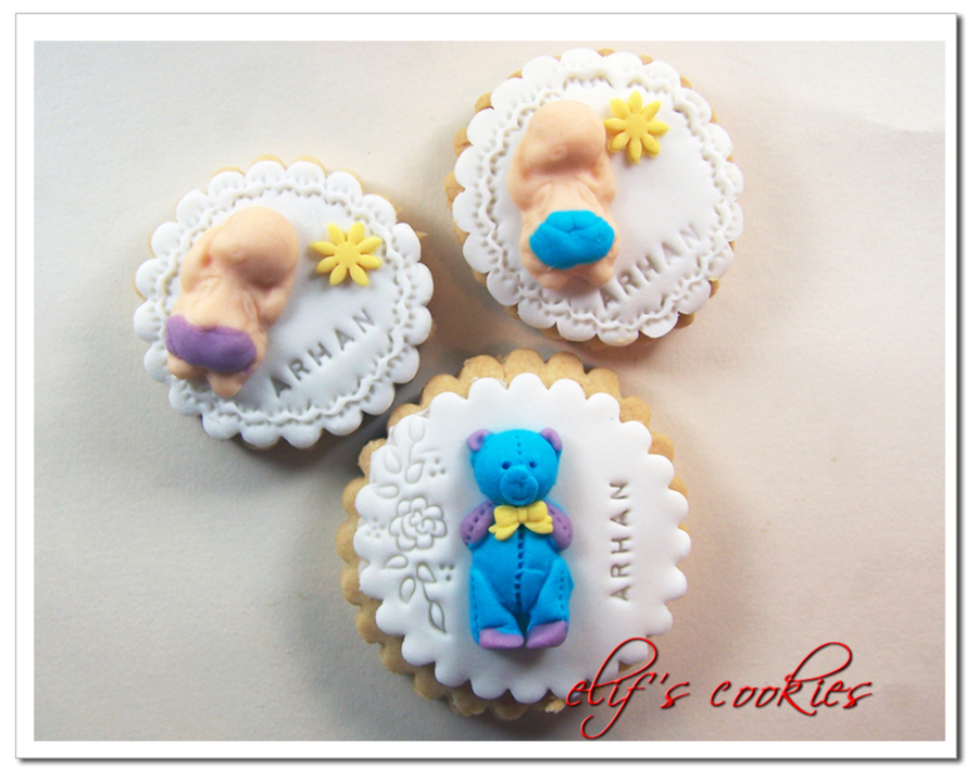 Welcome Baby Cookies - CakeCentral.com