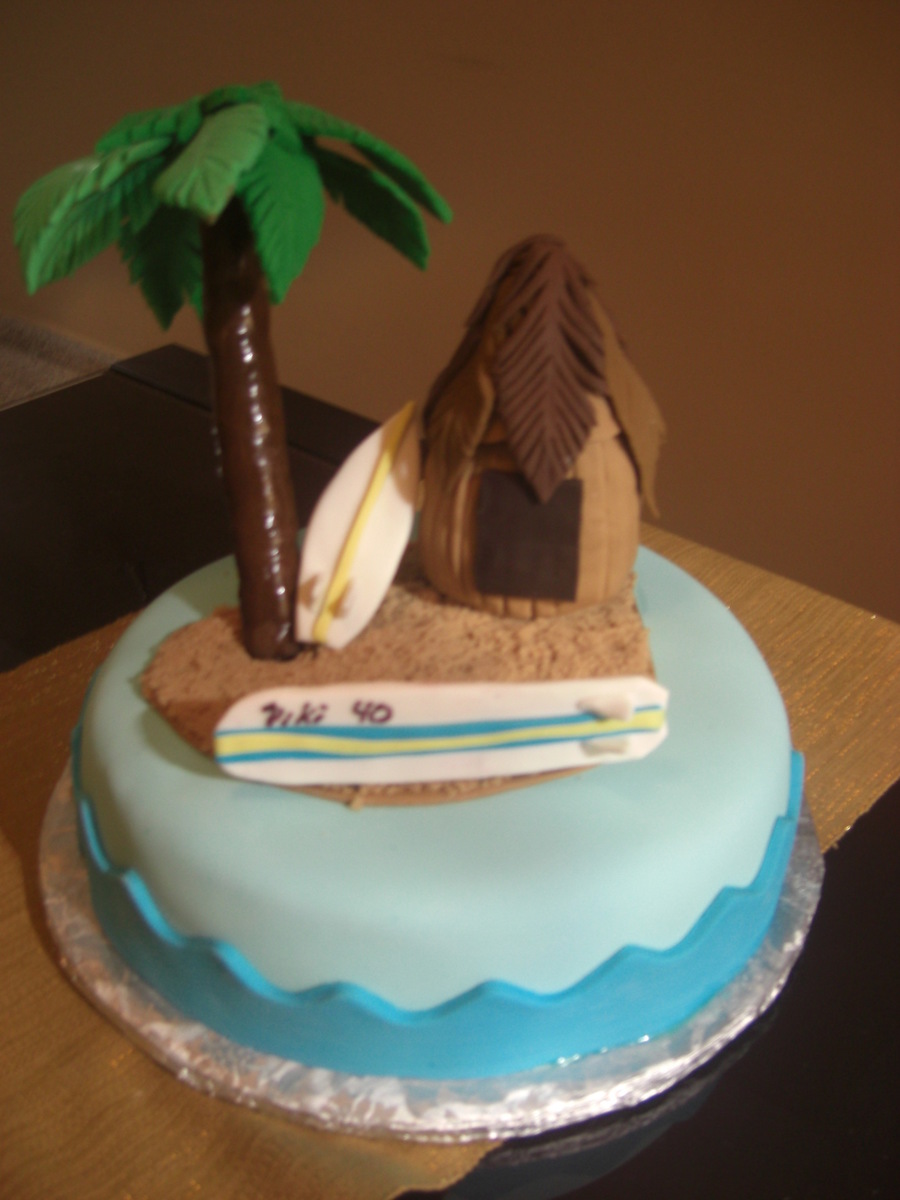 Surfing Cake - CakeCentral.com
