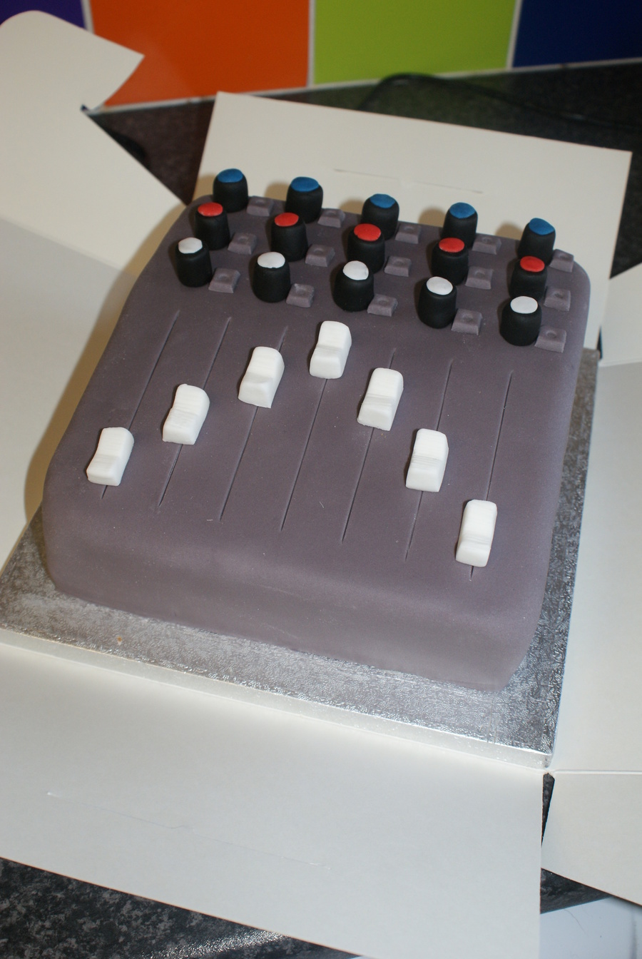Mixing Desk - CakeCentral.com