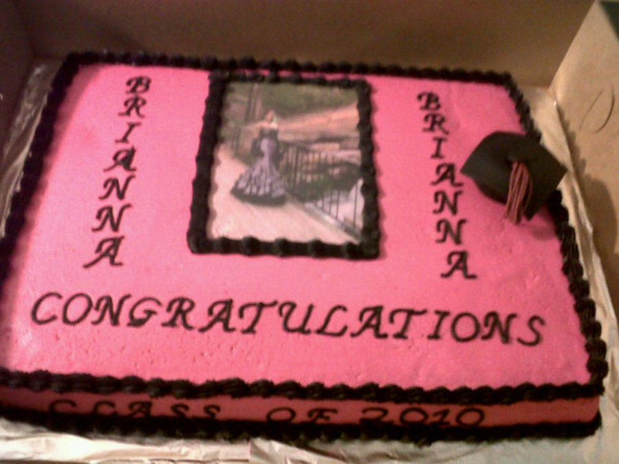 Grad Cake - CakeCentral.com