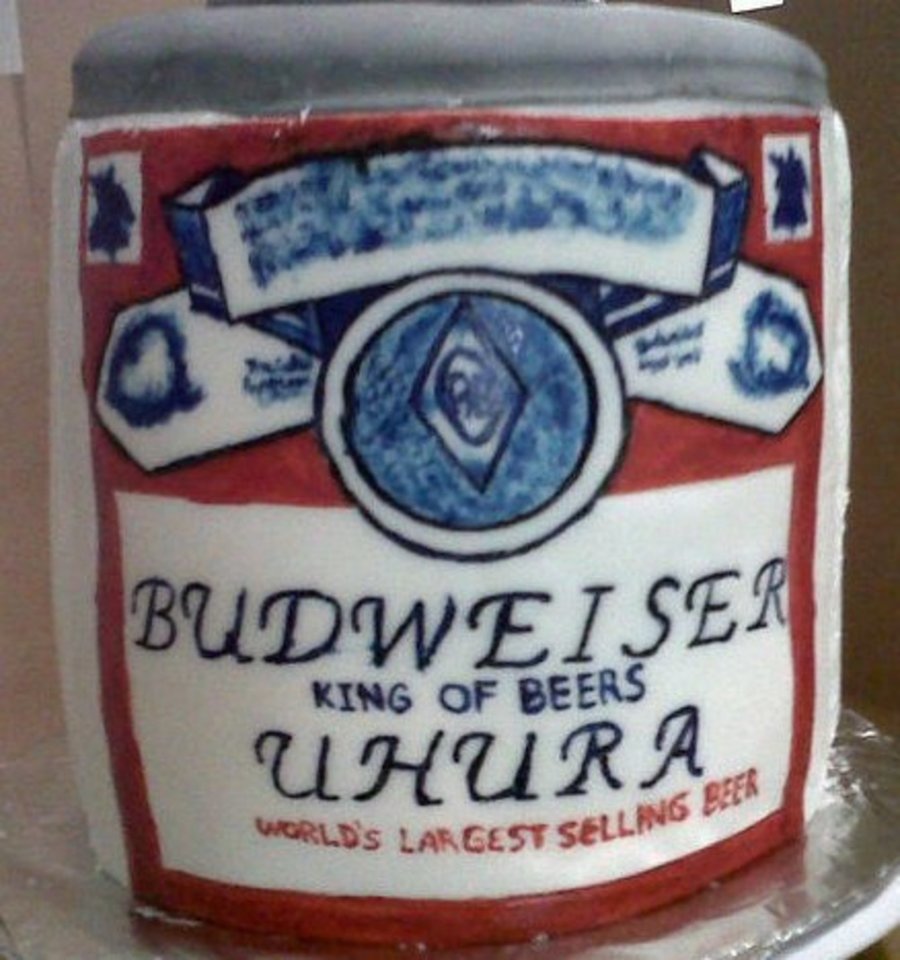 Budweiser Cake - CakeCentral.com