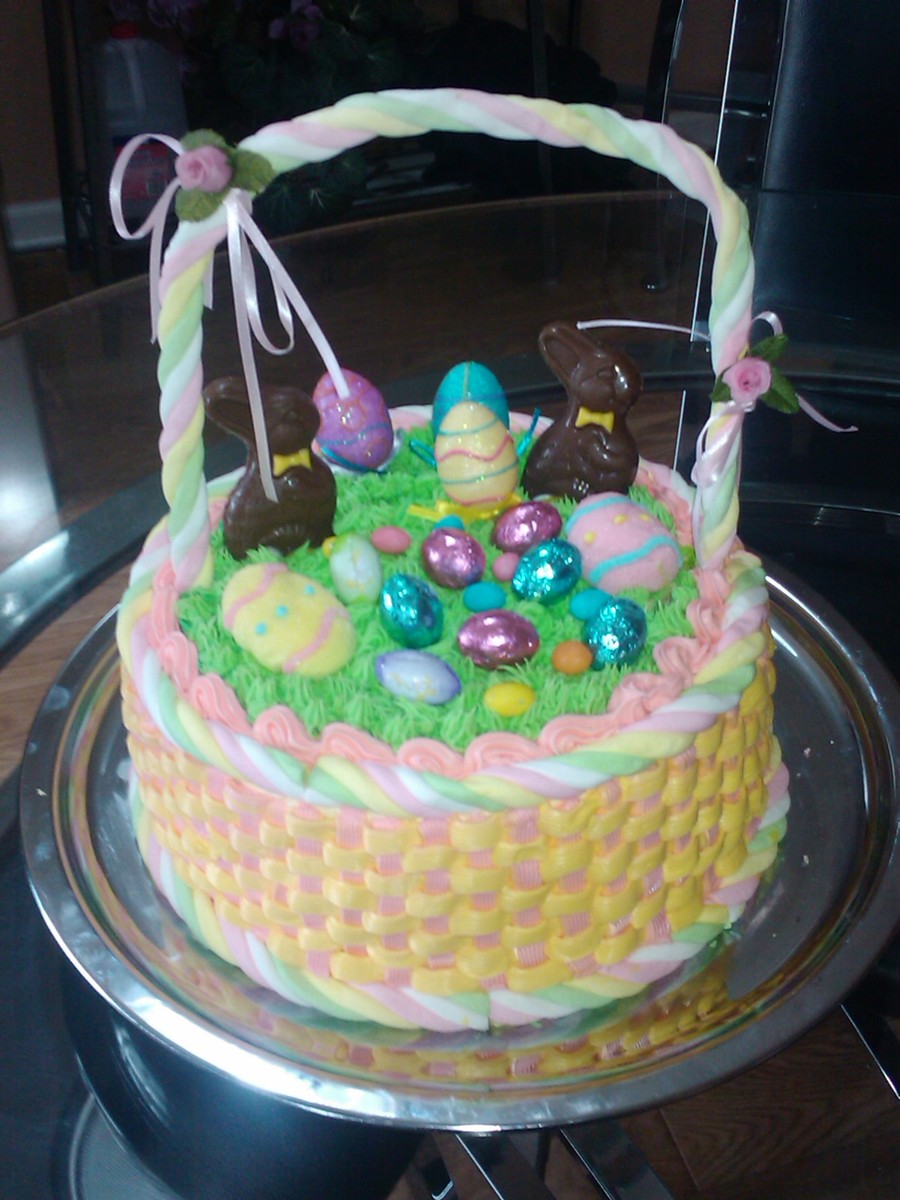 Easter Basket Cake - CakeCentral.com