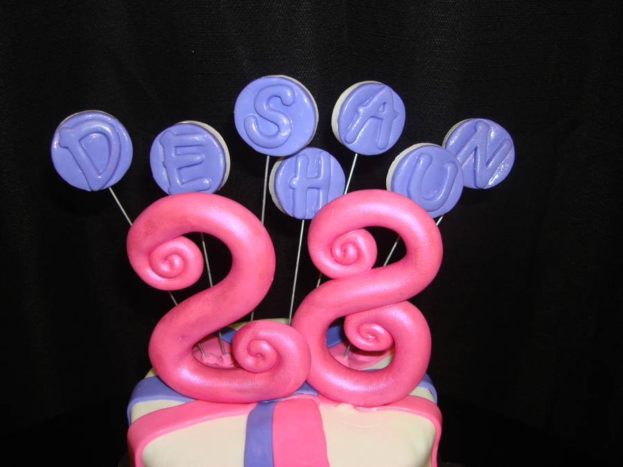 28Th Birthday Cake - CakeCentral.com