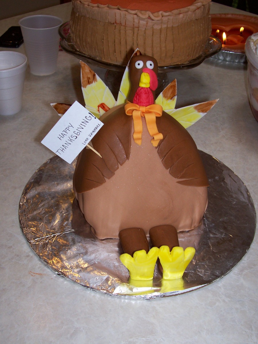 Turkey Cake - CakeCentral.com