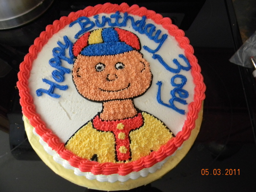 Caillou Cake - CakeCentral.com