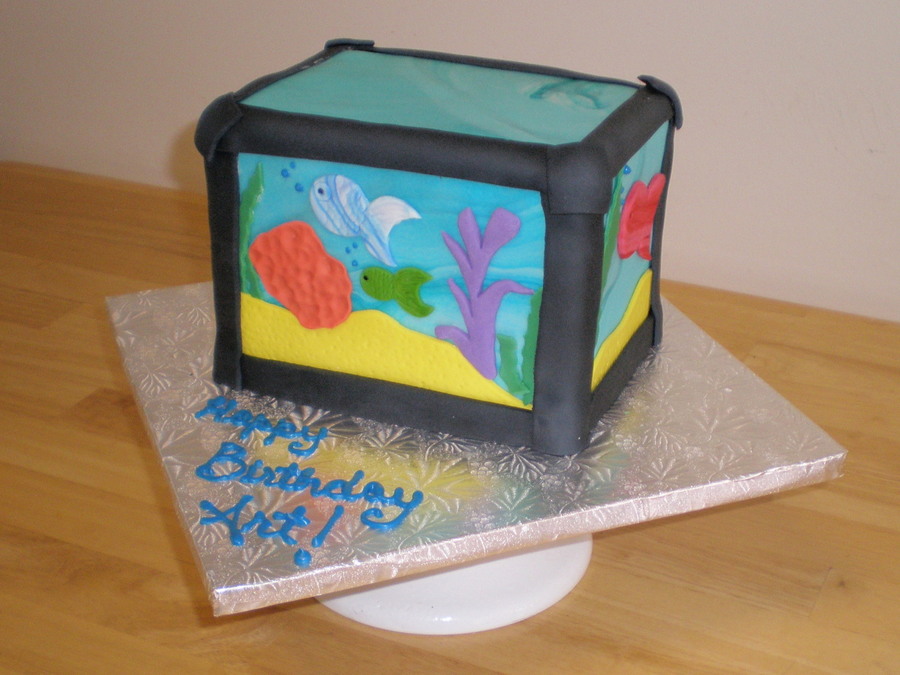 Fish Tank Cake - CakeCentral.com