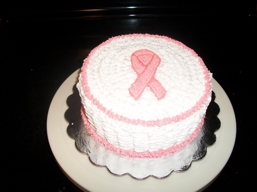 Breast Cancer - Pink Ribbon - CakeCentral.com