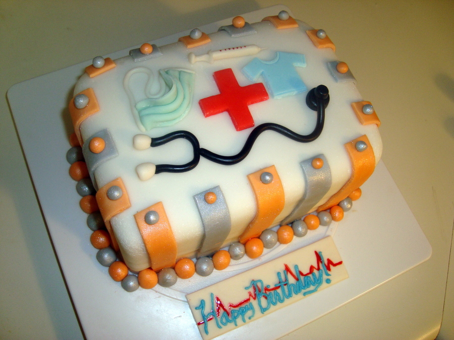 Anesthetist's Birthday Cake - CakeCentral.com