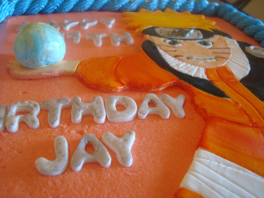 The Naruto Cake - CakeCentral.com