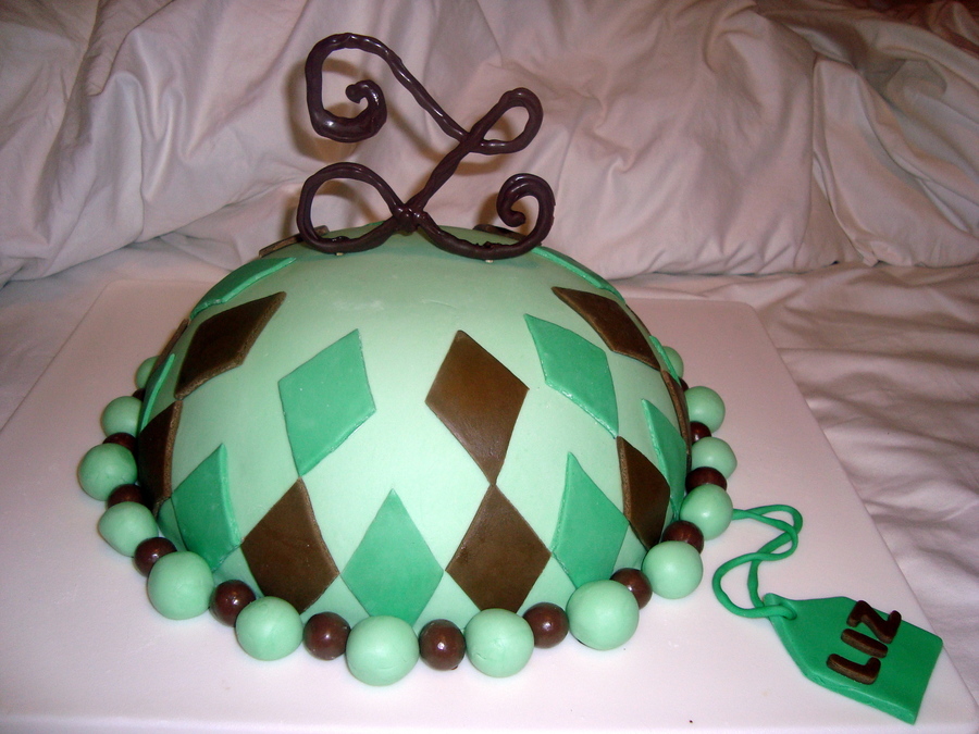 The Argyle Cake - CakeCentral.com