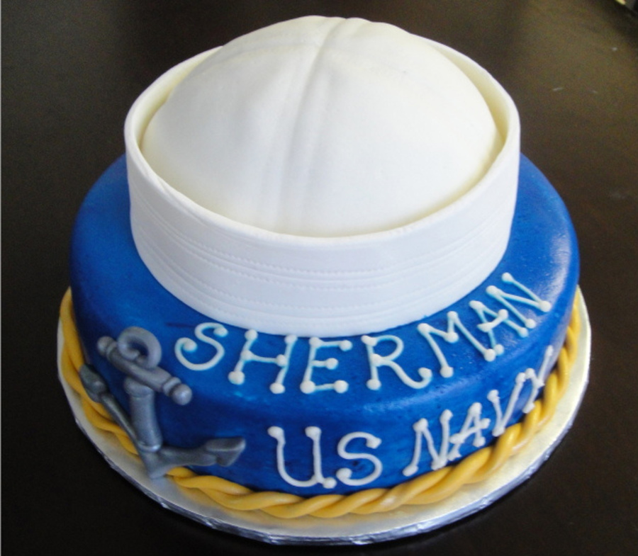 Us Navy Cake - CakeCentral.com