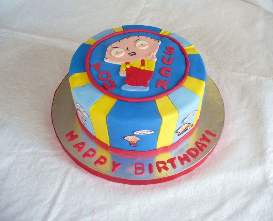 Stewie Griffin/family Guy - CakeCentral.com