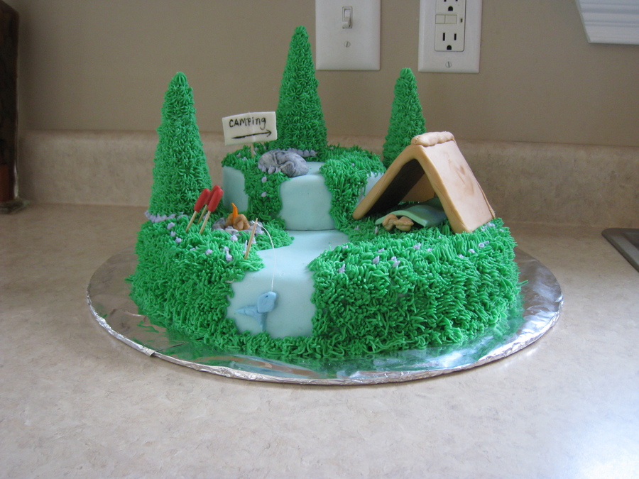 Camping - CakeCentral.com