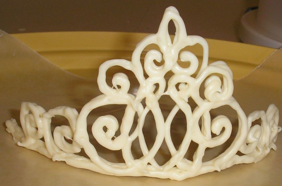 Chocolate Tiara - CakeCentral.com