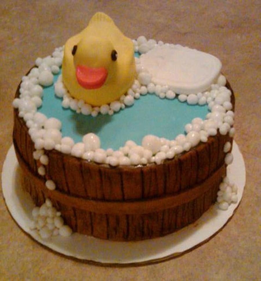 Rubber Duck Cake - CakeCentral.com