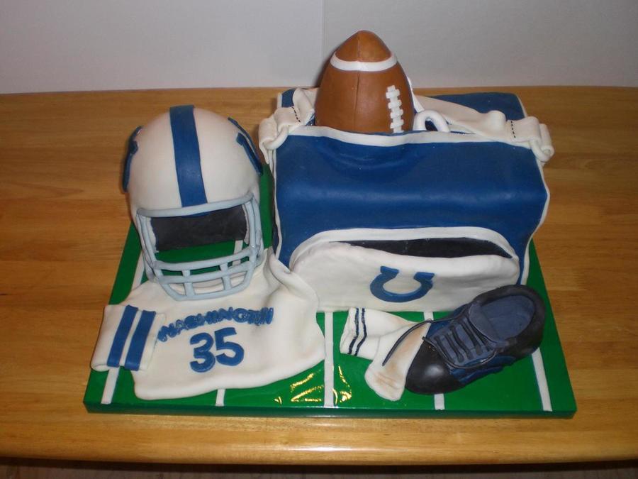 Colt's Fan 35Th Birthday - CakeCentral.com