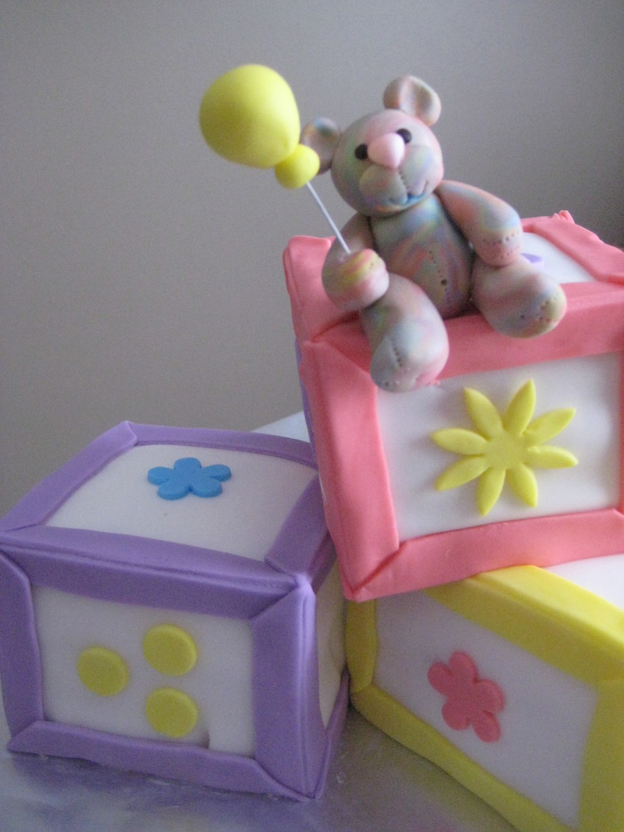 Baby Blocks! - CakeCentral.com