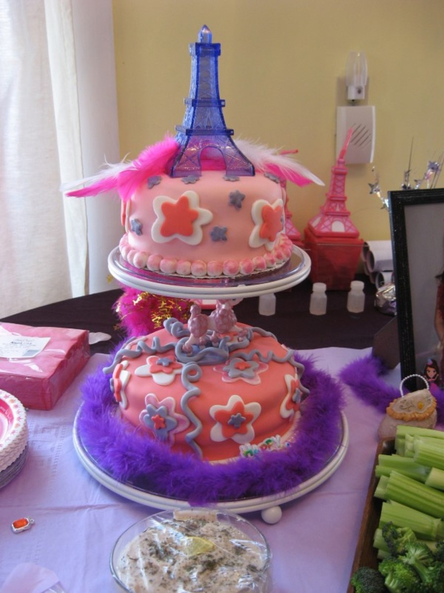 Fancy Nancy Cake - CakeCentral.com