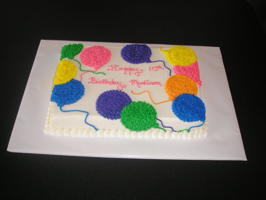 Balloon Birthday - CakeCentral.com