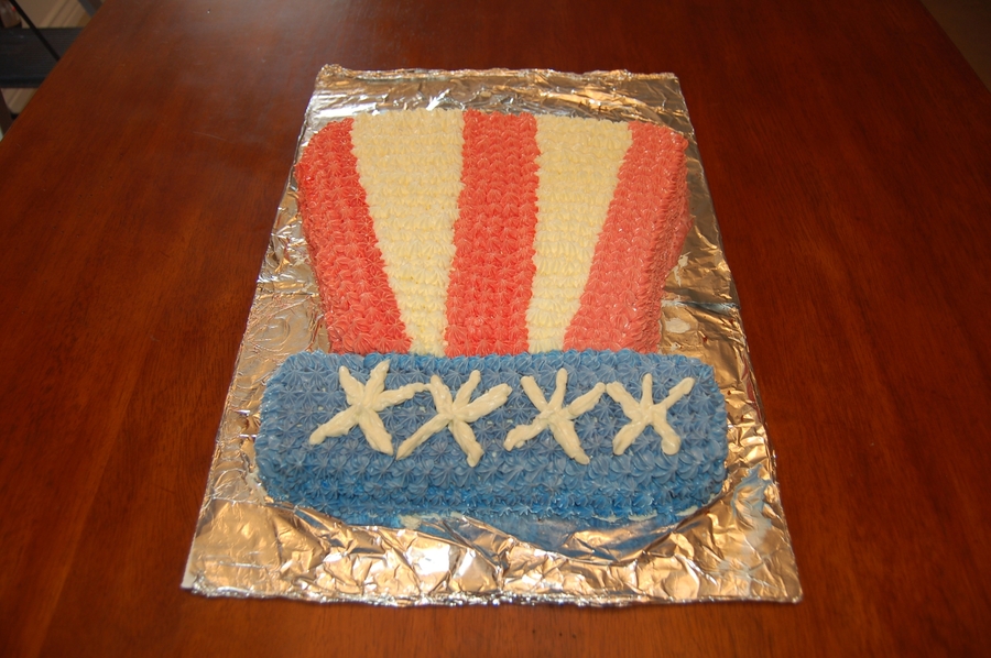 Uncle Sam's Hat - CakeCentral.com