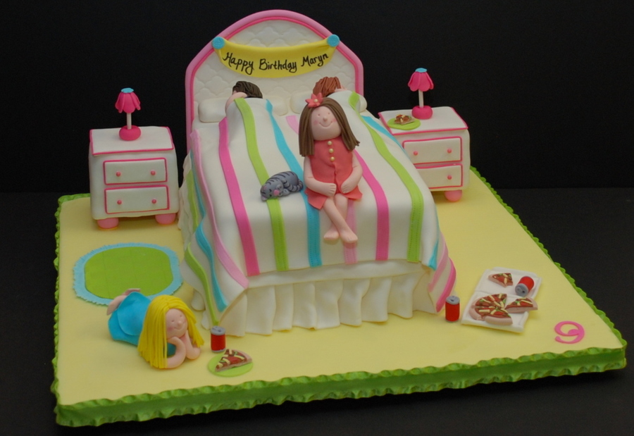 Slumber Party Birthday Cake - CakeCentral.com