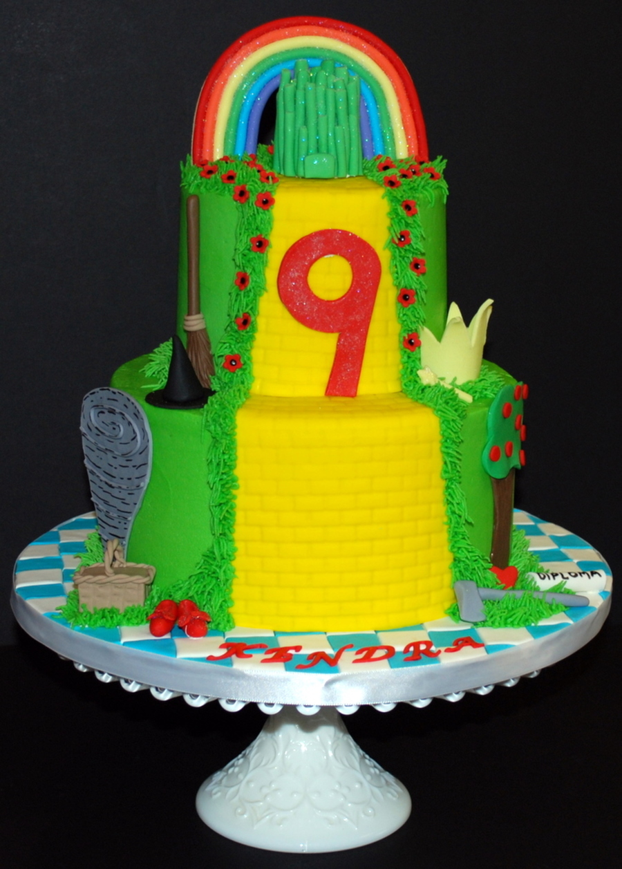 Wizard Of Oz Birthday Cake - CakeCentral.com