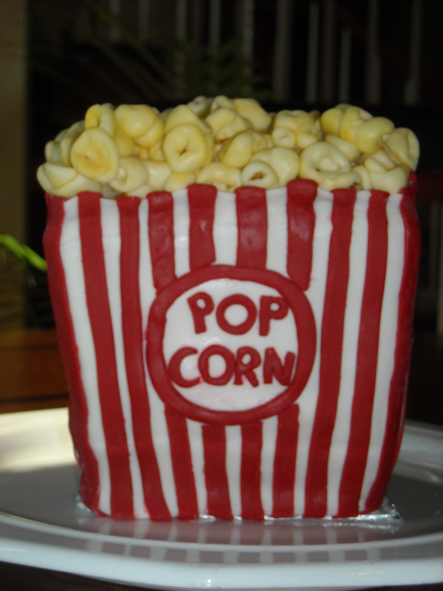 Pop Corn Bag Cake - CakeCentral.com